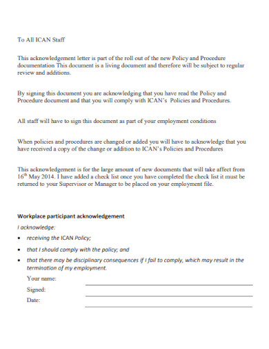 Training Acknowledgement Letter Templates - 14+ Free Word, PDF Format ...