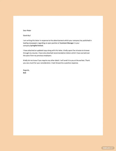 Employment Letter - 18+ Free Sample, Example, Format