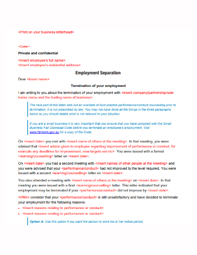 Employment Letter - 18+ Free Sample, Example, Format