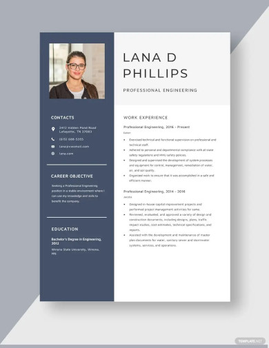Engineering Resume Template - 47+ Free Word Documents Download