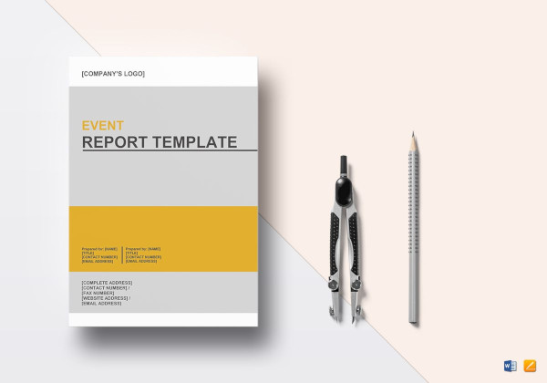 Free 19+ Event Report Templates - Word, PDF, Docs, Pages