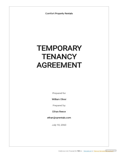 Tenancy Agreement Template - 41+ Free Word, PDF Documents Download