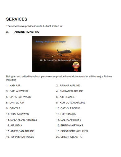 13+ Company Description Examples - PDF