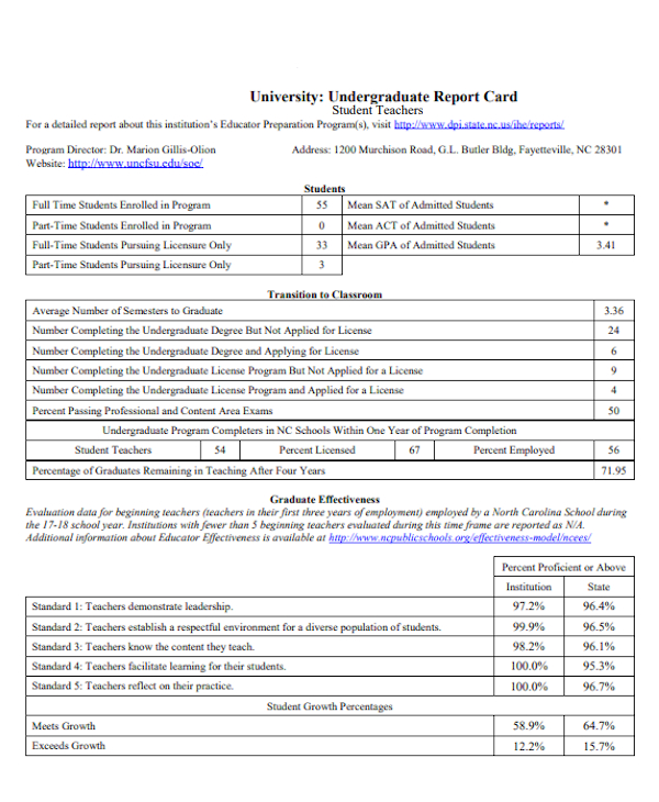 34+ Report Card Templates- Word, Docs, PDF, Pages