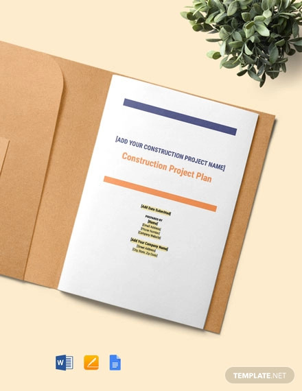 10+ FREE Construction Management Plan Templates