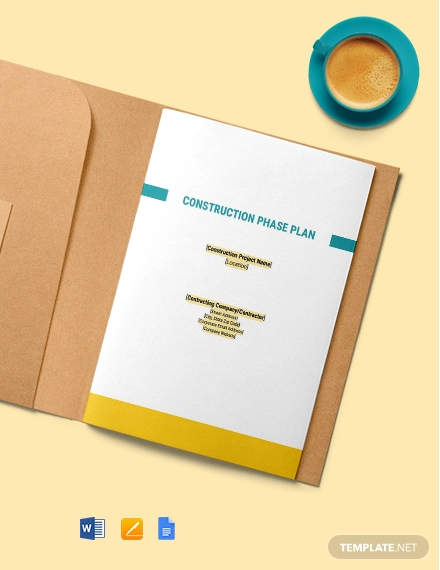 16+ FREE Construction Phase Plan Templates - DOC, PDF