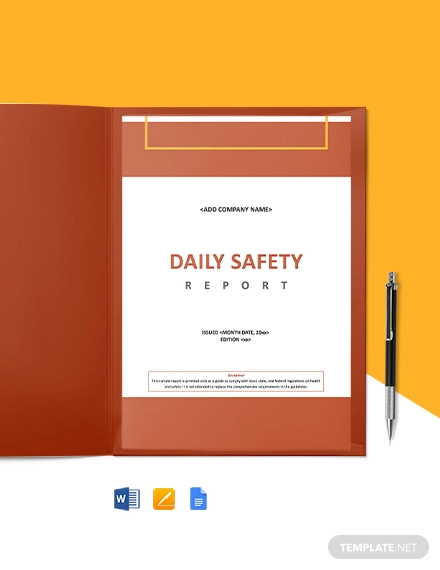 10+ FREE Construction Daily Report Templates - Google Docs, Word, Pages ...