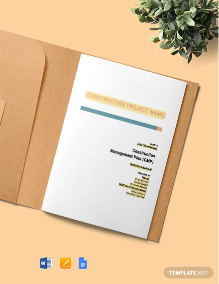 Construction Safety Plan Template 10 Word PDF Documents Download