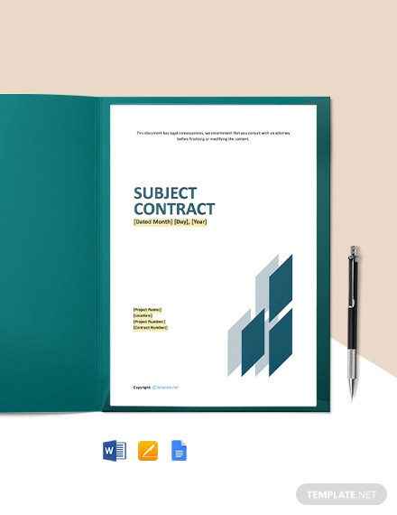 20 FREE Construction Contract Templates Word Pages PDF