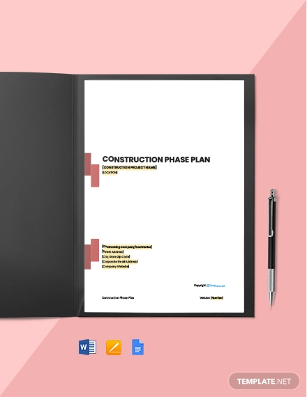 16+ FREE Construction Phase Plan Templates - DOC, PDF
