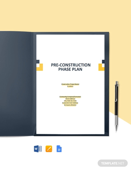 16+ FREE Construction Phase Plan Templates - DOC, PDF | Free & Premium ...