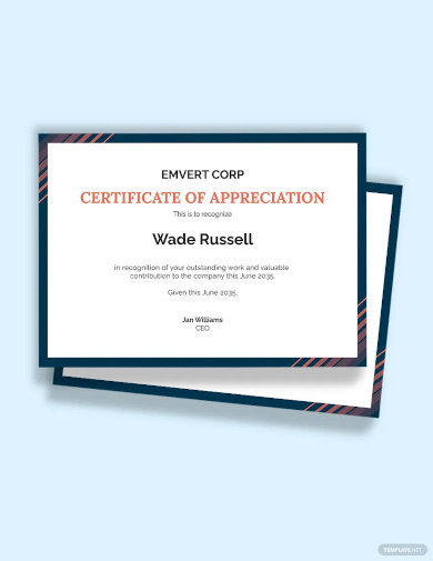 Thank You Letter for Appreciation - 19+ Free Word, Excel, PDF Format ...