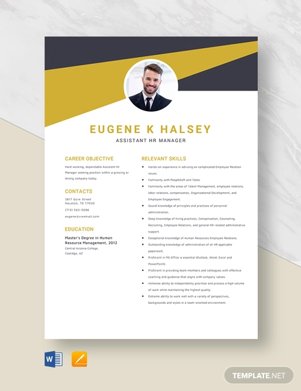 HR Resume - 16+ Free Word, PDF Documents Download