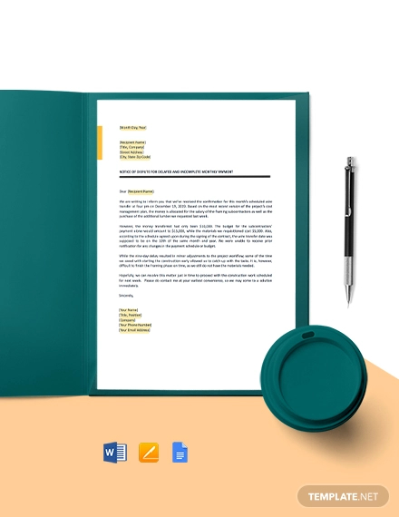 11+ FREE Construction Notice Templates - DOC, PDF