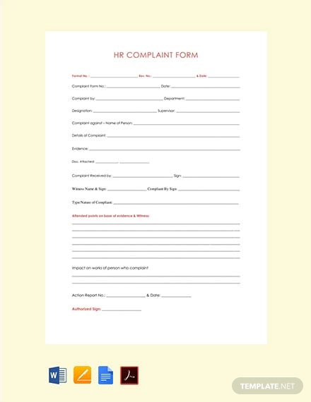 142+ HR Forms - Word, PDF, Excel, Google Docs