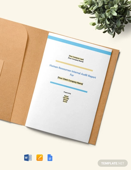 6+ FREE HR Audit Report Templates - PDF, Word, Apple Pages