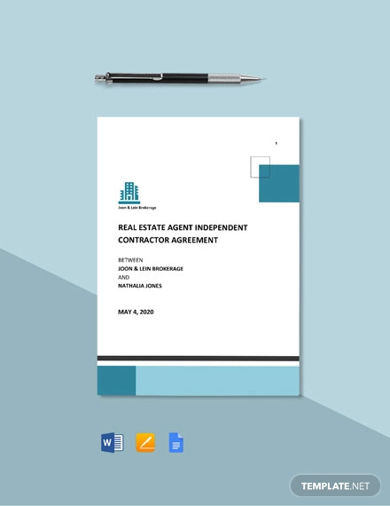 11+ FREE Real Estate Agent Agreement Templates in PDF