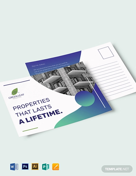 20 FREE Real Estate Postcard Templates Free Sample Example Format 