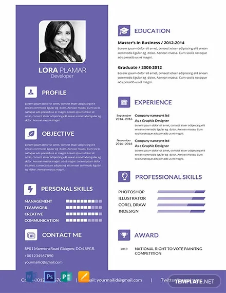 15+ Information Technology Resume Templates - PDF, DOC