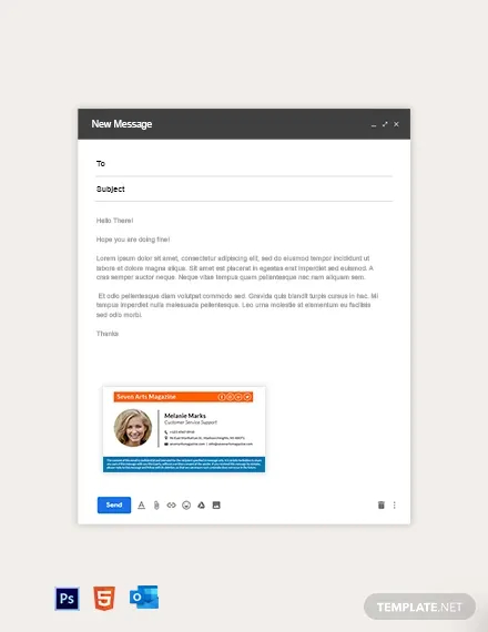 8+ Software Developer Email Signature Designs & Templates - PSD, HTML