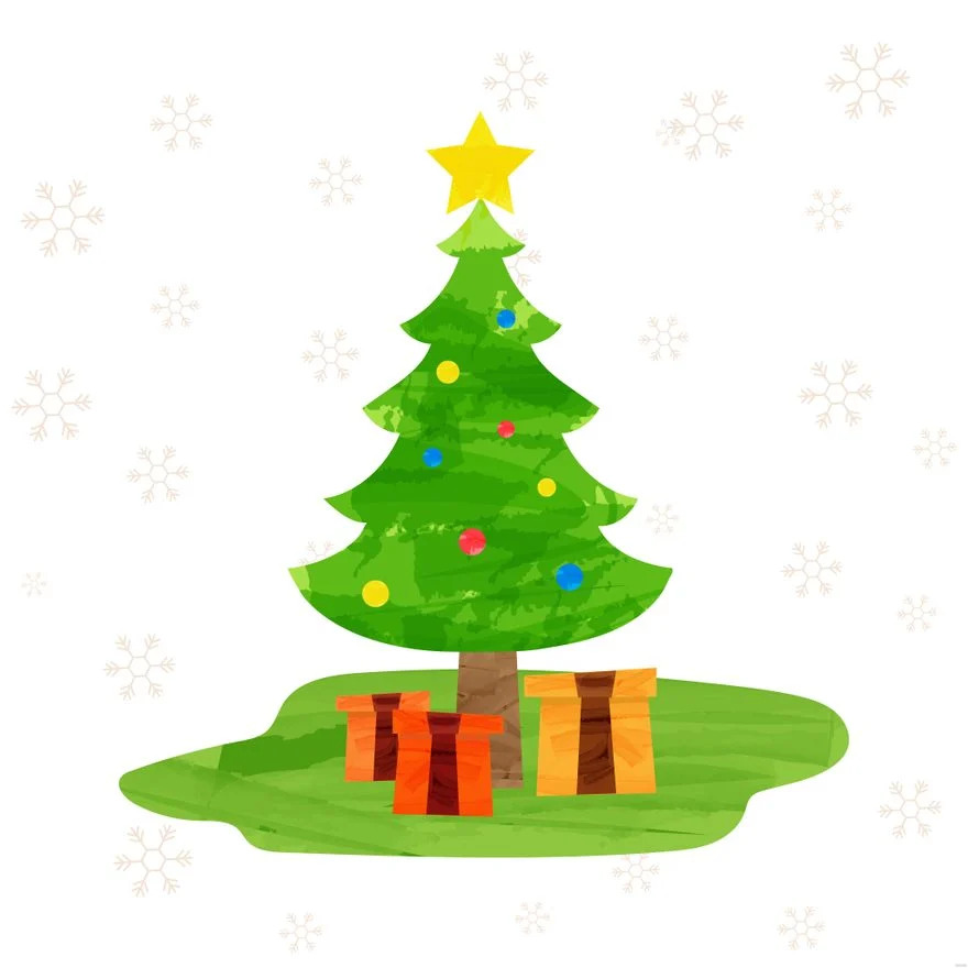 Free 32+ Christmas Tree Templates, Free Printable PSD, EPS, PNG, PDF ...