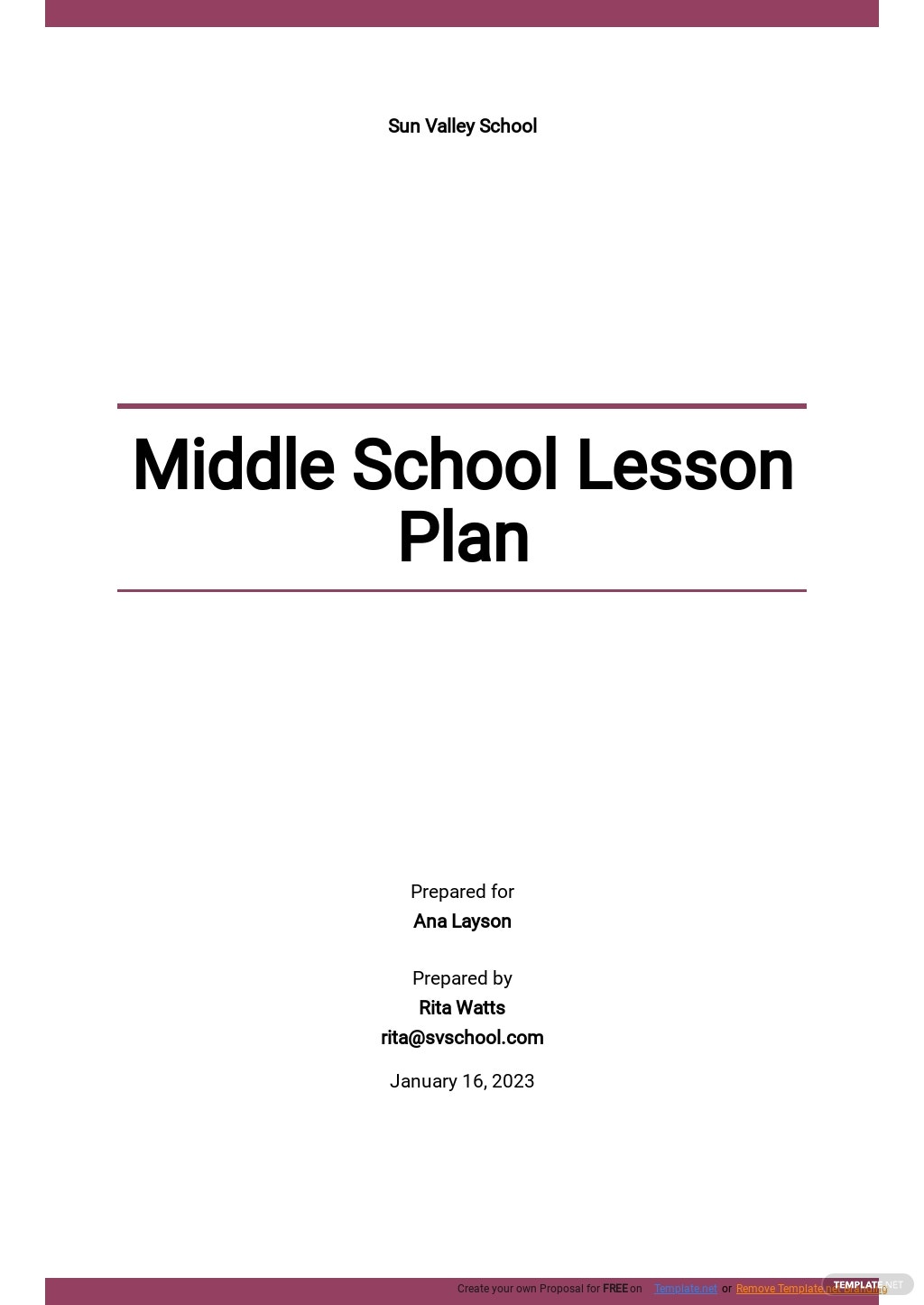 50+ Lesson Plan Samples, Format & Examples 2021 | Free & Premium Templates