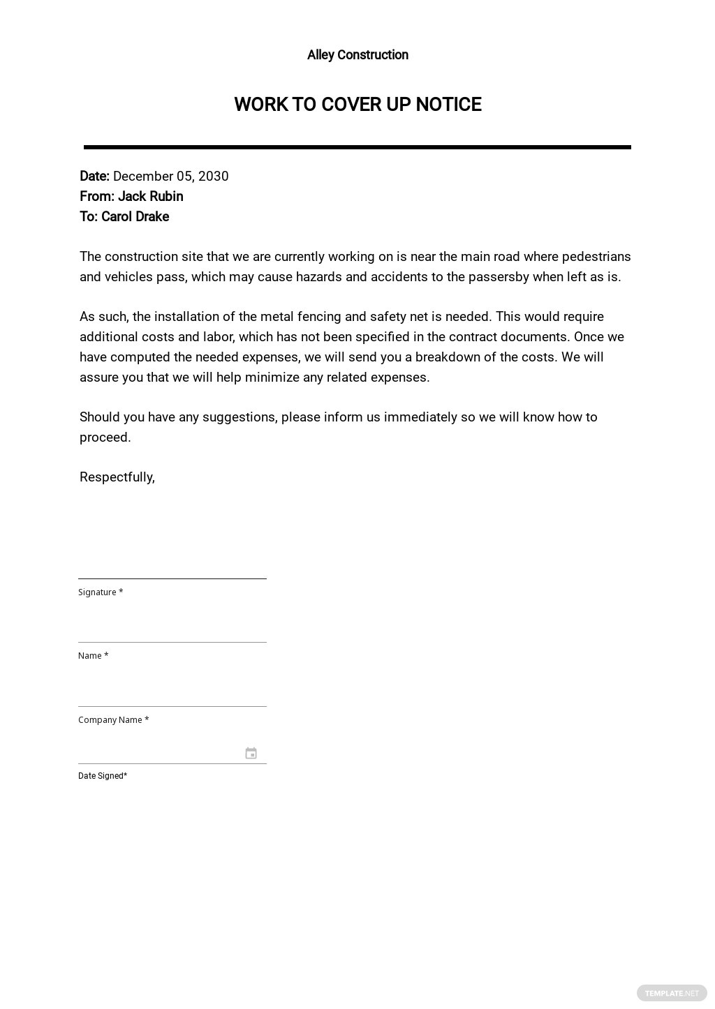 50+ Notice Samples, Format & Examples 2023