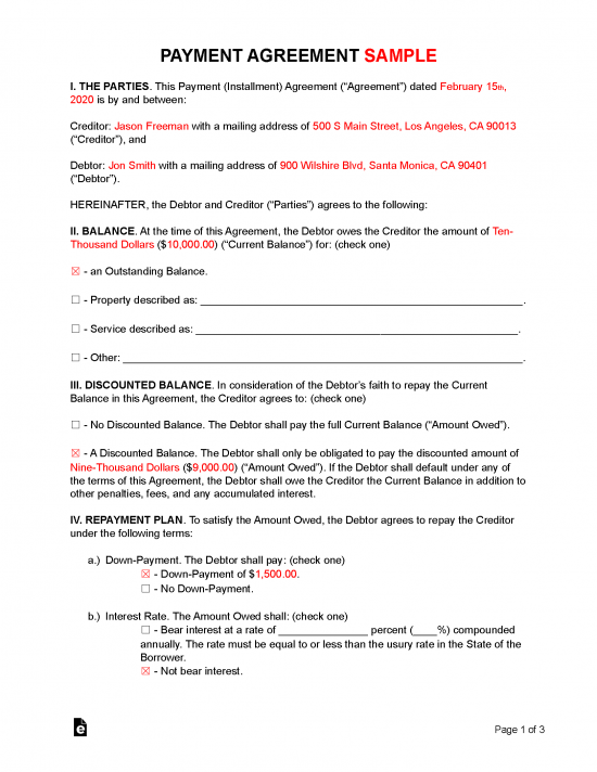 50+ Agreement Samples, Format & Examples 2023