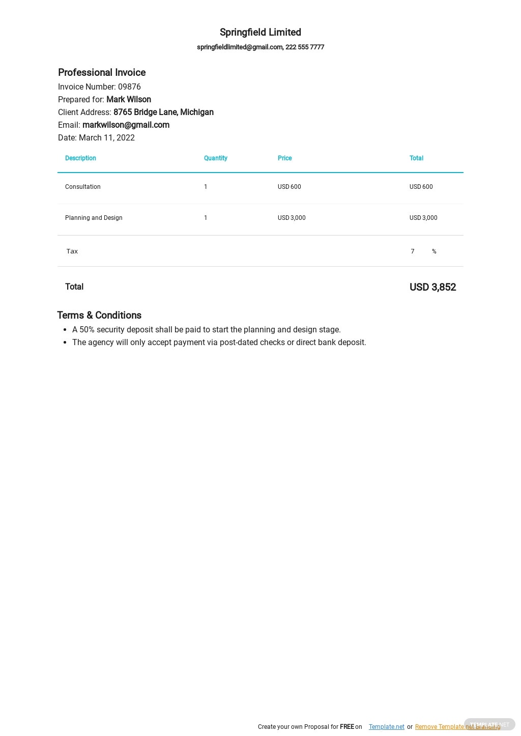 50+ Invoice Samples, Format & Examples 2023 | Free & Premium Templates