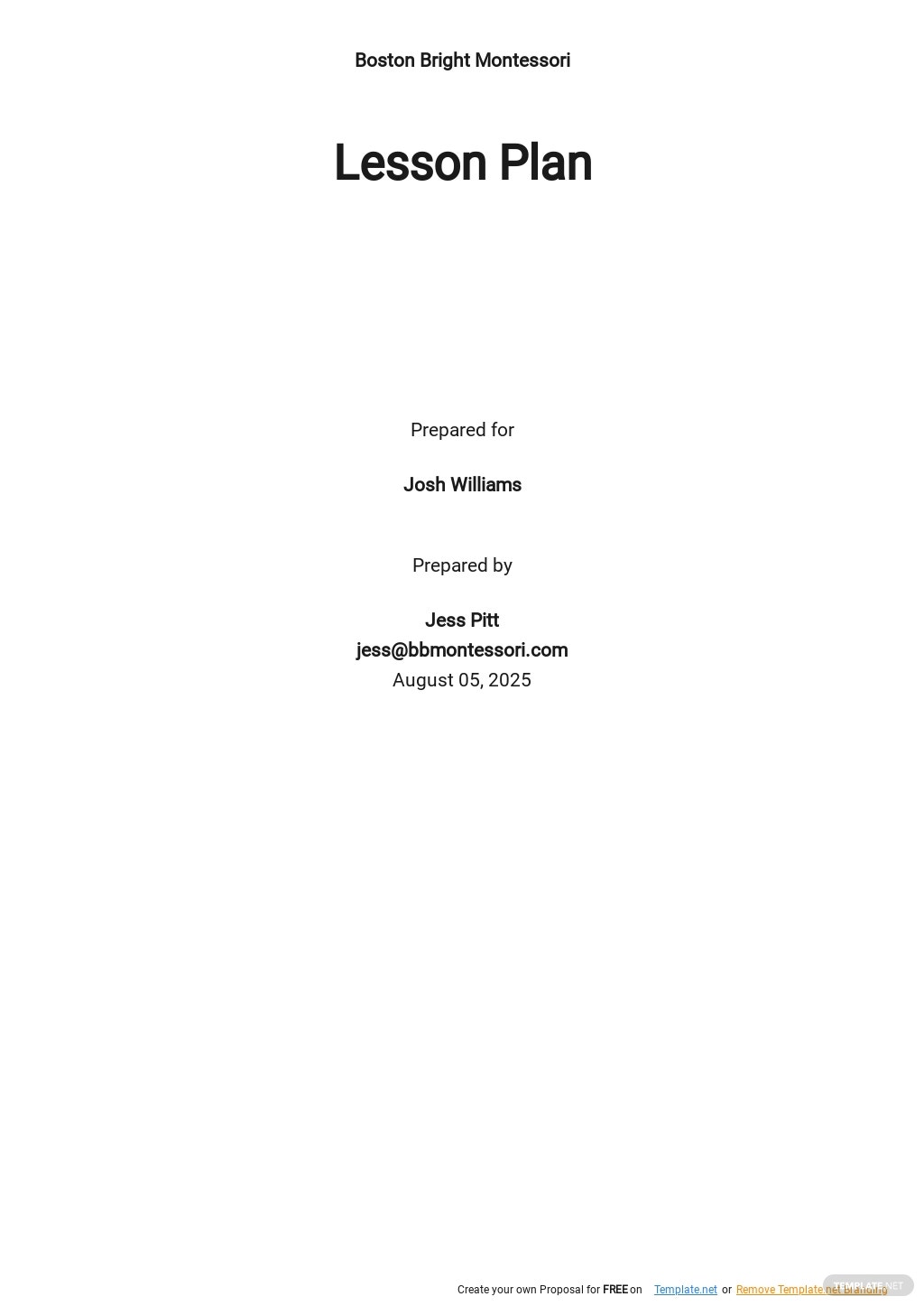 50+ Lesson Plan Samples, Format & Examples 2023