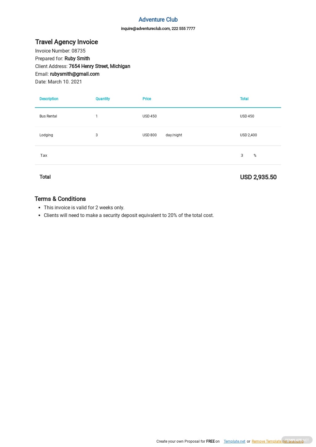 50+ Invoice Samples, Format & Examples 2021 | Free & Premium Templates