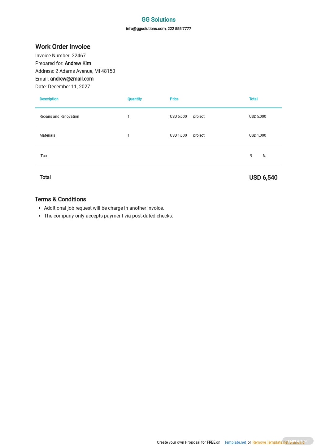 50+ Invoice Samples, Format & Examples 2021 | Free & Premium Templates