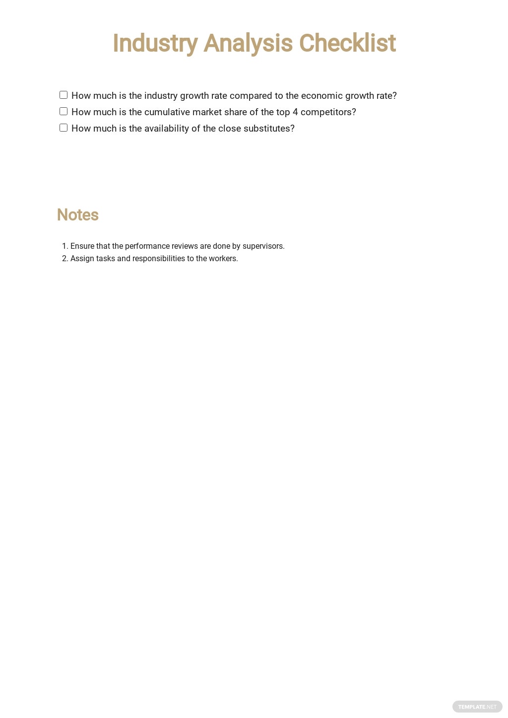 50+ Checklist Samples, Format & Examples 2023