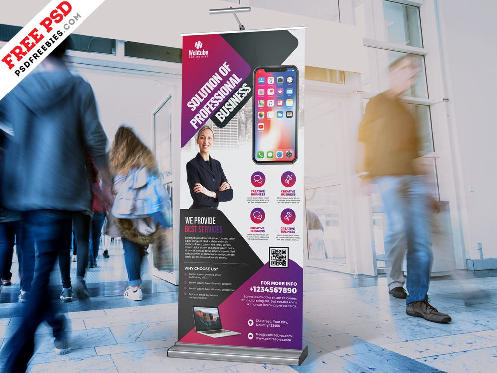 50+ Roll-up Banner Designs, Format and Examples