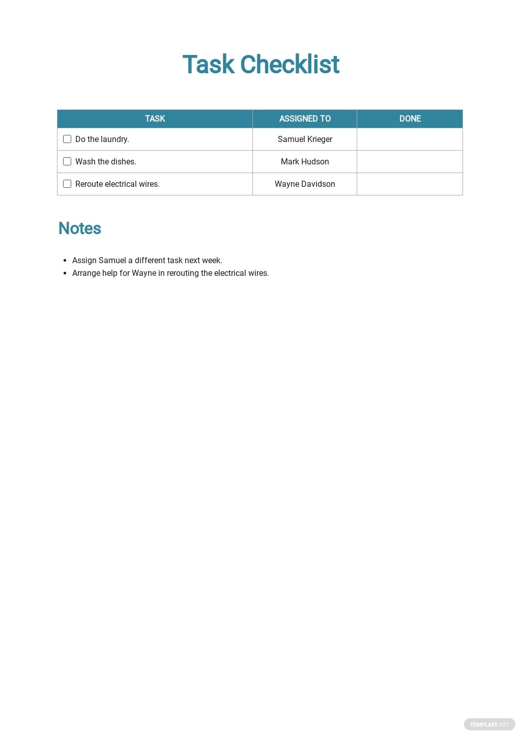 50+ Checklist Samples, Format & Examples 2021 | Free & Premium Templates