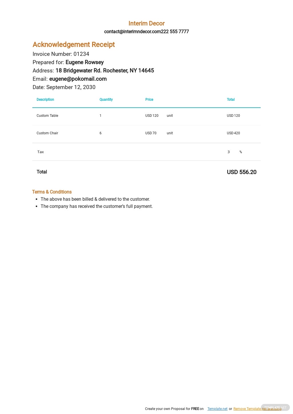 50+ Receipt Samples, Format & Examples 2023