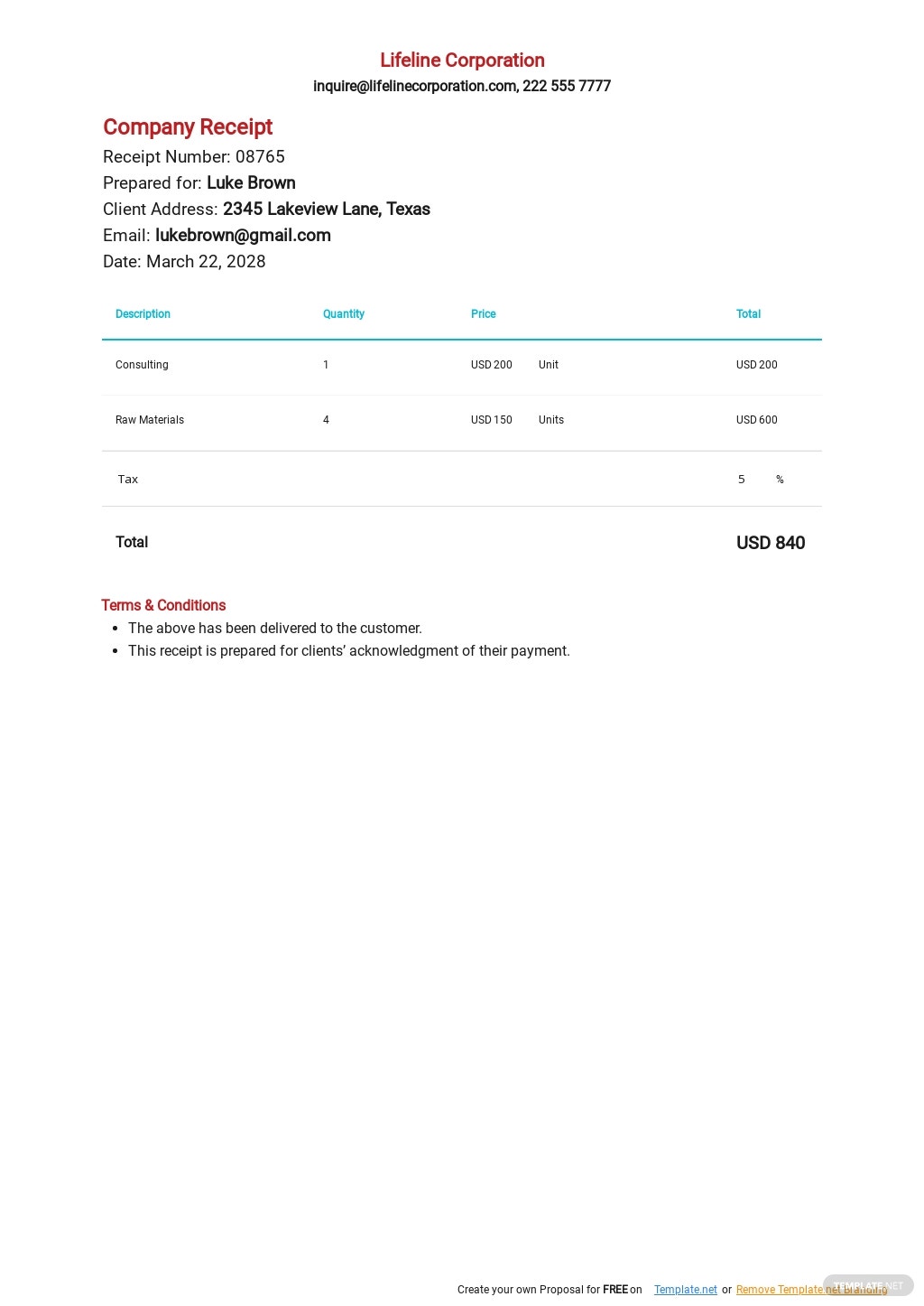 50+ Receipt Samples, Format & Examples 2021 | Free & Premium Templates