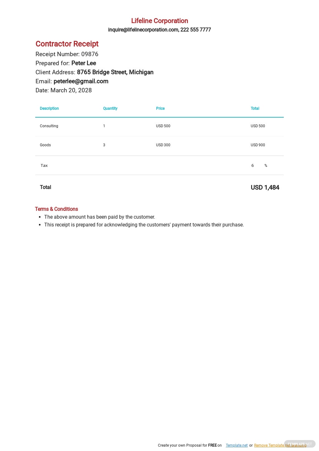 50+ Receipt Samples, Format & Examples 2021 | Free & Premium Templates