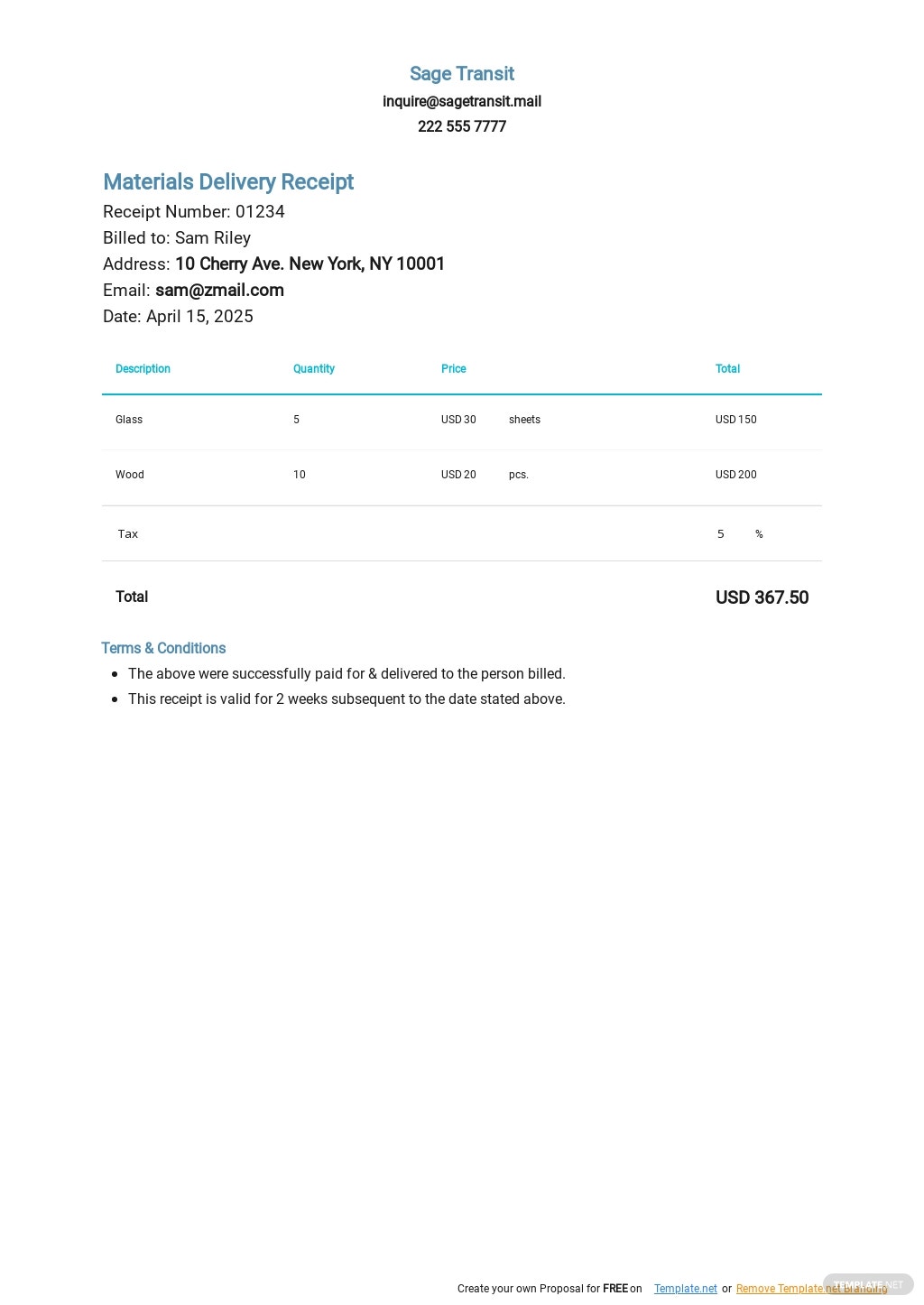 50+ Receipt Samples, Format & Examples 2021 | Free & Premium Templates