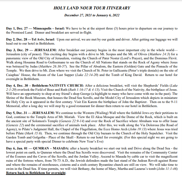 50+ Itinerary Samples, Format & Examples 2023