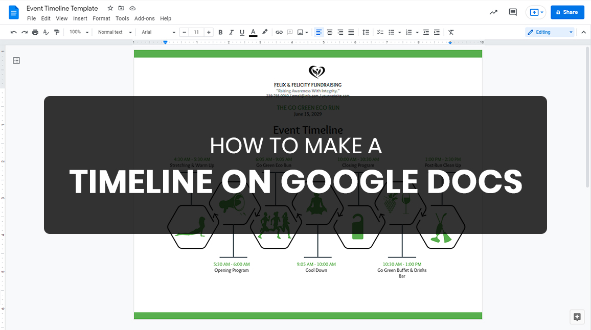 How To Make A Timeline On Google Docs