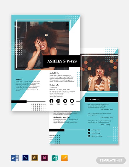 50+ Media Kit Samples, Format & Examples 2023 | Free & Premium Templates