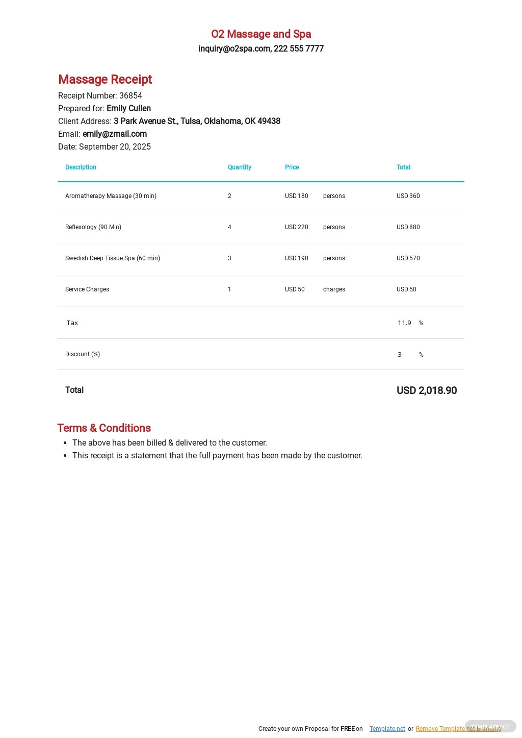 50 Receipt Samples Format Examples 2022