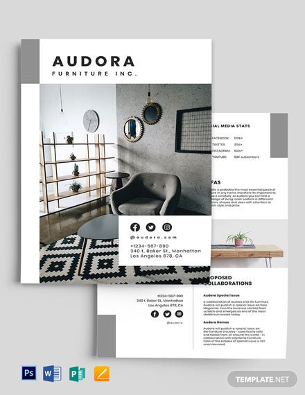 50+ Media Kit Samples, Format & Examples 2023 | Free & Premium Templates