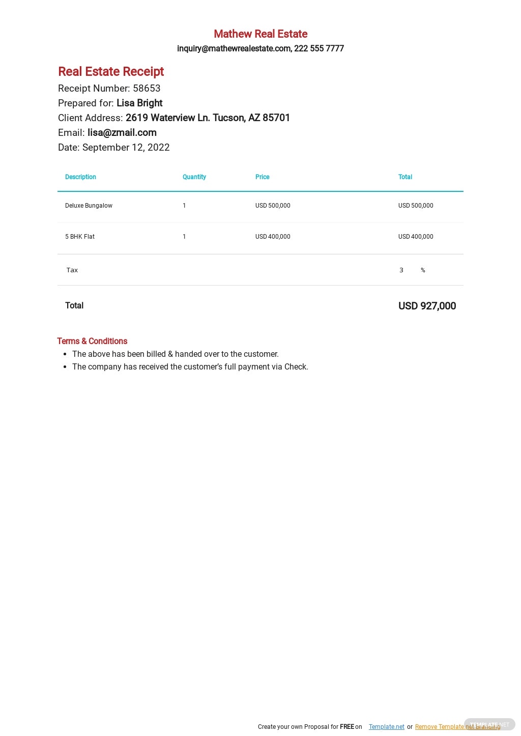 50+ Receipt Samples, Format & Examples 2021 | Free & Premium Templates