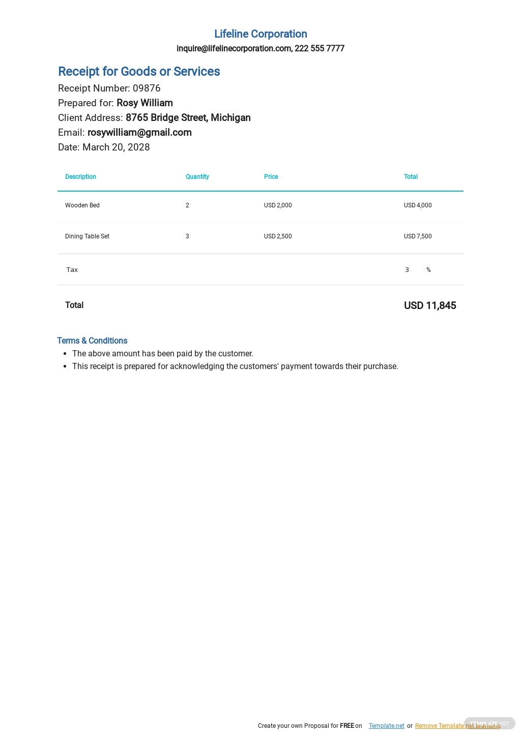50+ Receipt Samples, Format & Examples 2021 | Free & Premium Templates