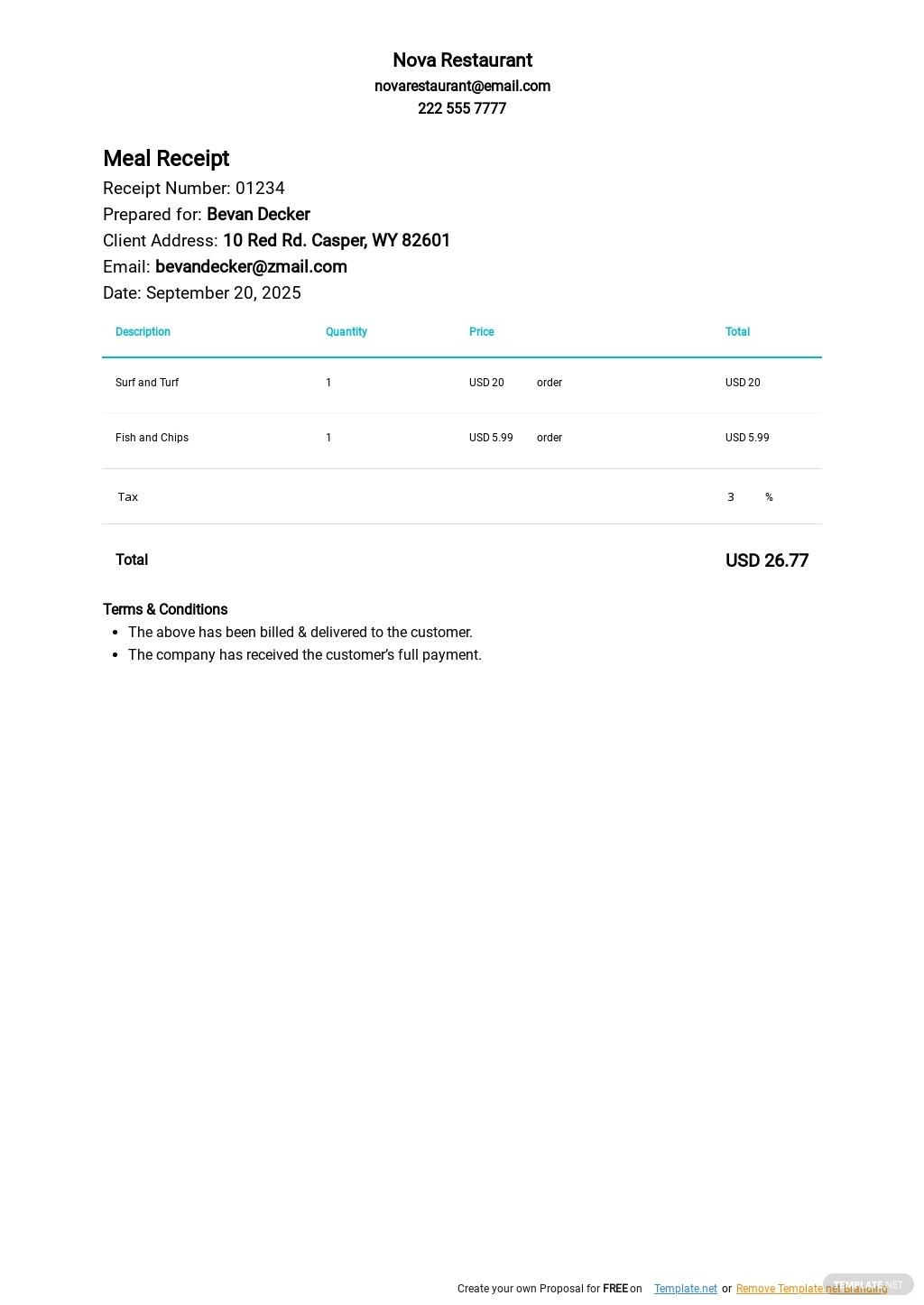 50 Receipt Samples Format Examples 2023