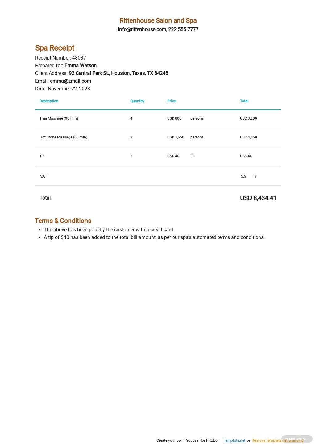 50+ Receipt Samples, Format & Examples 2023