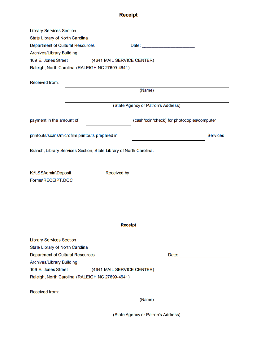 50+ Receipt Samples, Format & Examples 2023