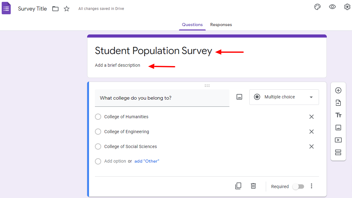 How To Make A Survey In Google Docs